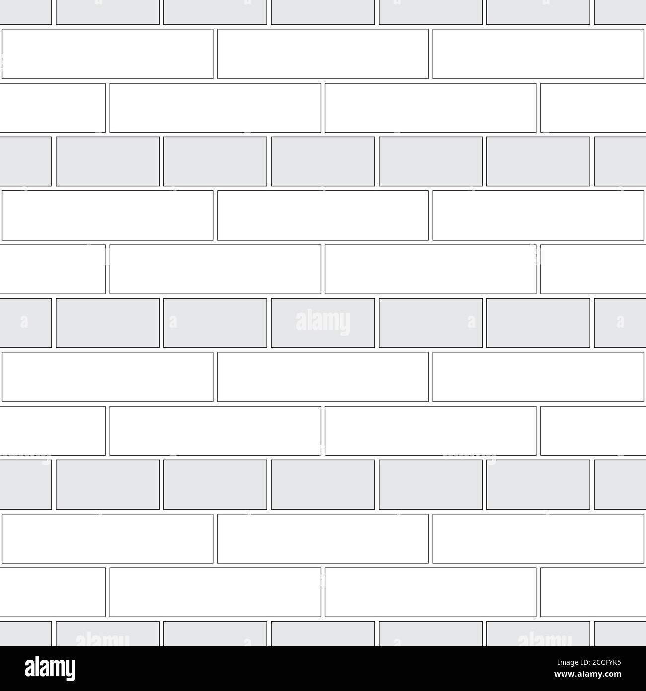 Brickwork texture seamless pattern. Decorative appearance of English ...