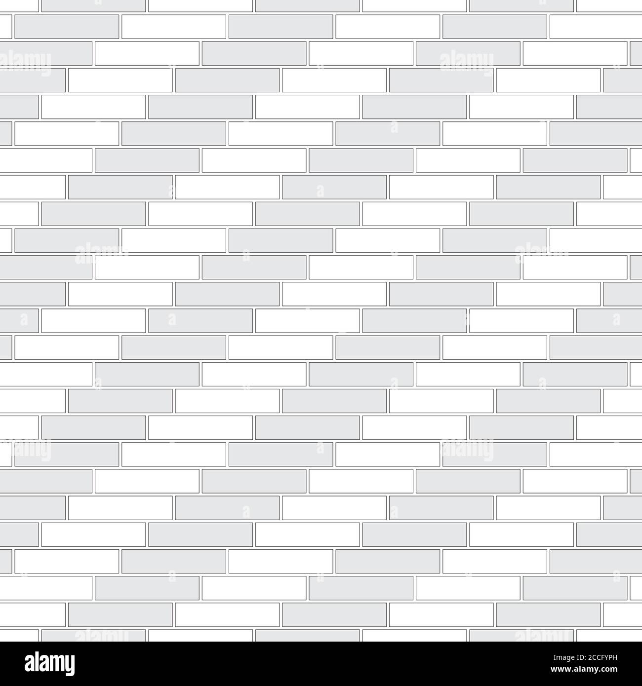 Brickwork texture seamless pattern. Decorative appearance of Stretcher ...