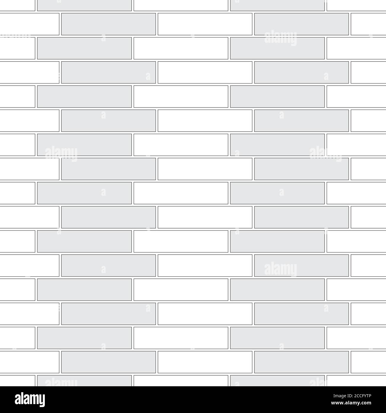 Brickwork texture seamless pattern. Decorative appearance of Stretcher ...