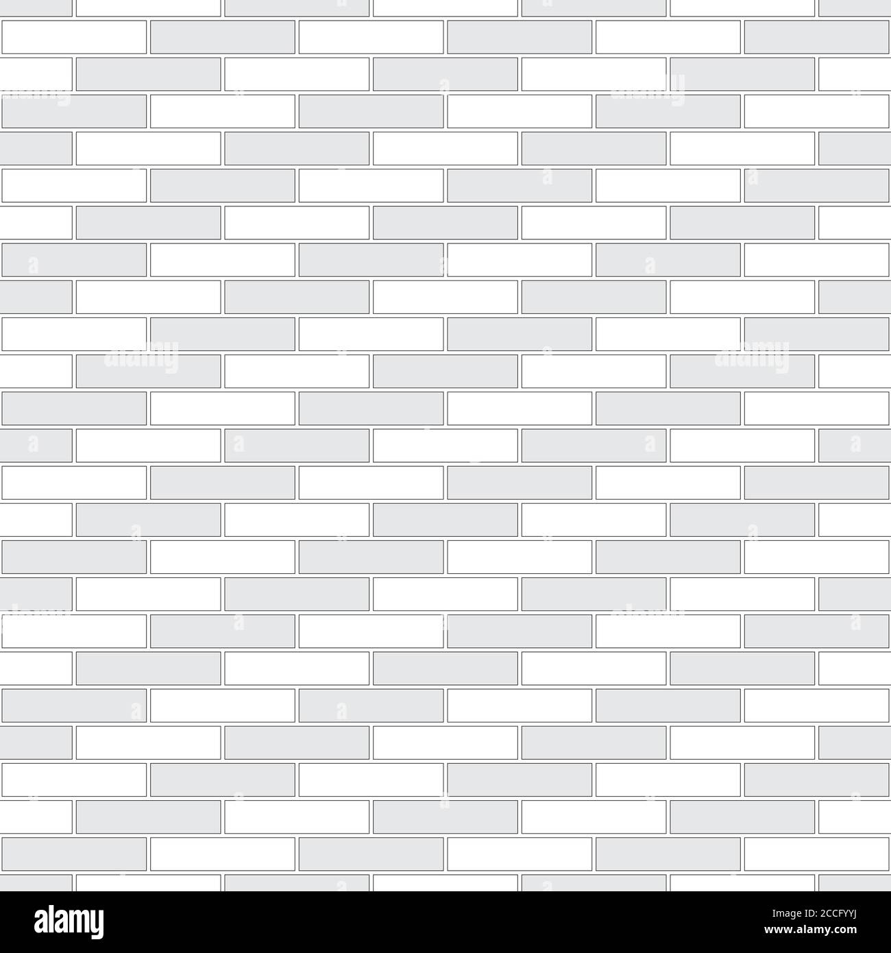 Brickwork texture seamless pattern. Decorative appearance of Stretcher ...