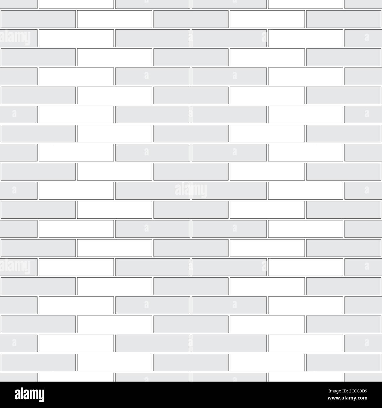 Brickwork texture seamless pattern. Decorative appearance of Stretcher ...
