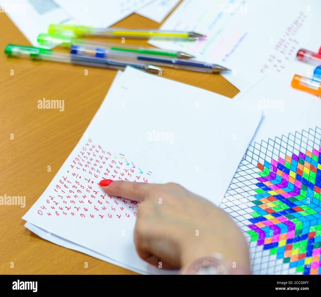 Mandala Coloring Therapy. Mandala creative drawing. Relaxation and ...