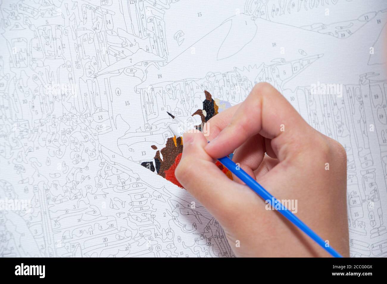 Numbers drawing hi-res stock photography and images - Alamy