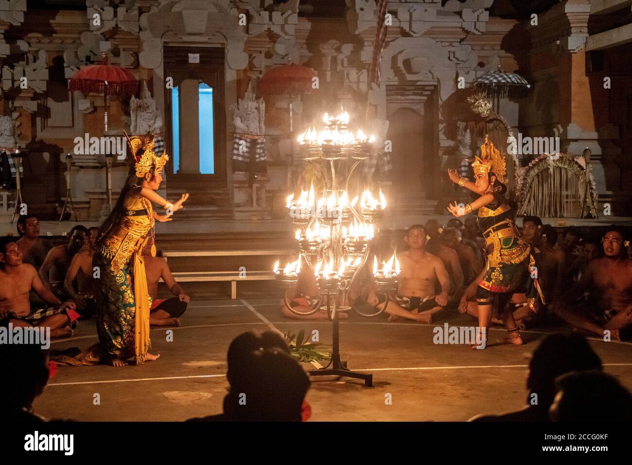 The performance is called a ‘Kecak dance’, an onomatopoeic title for ...