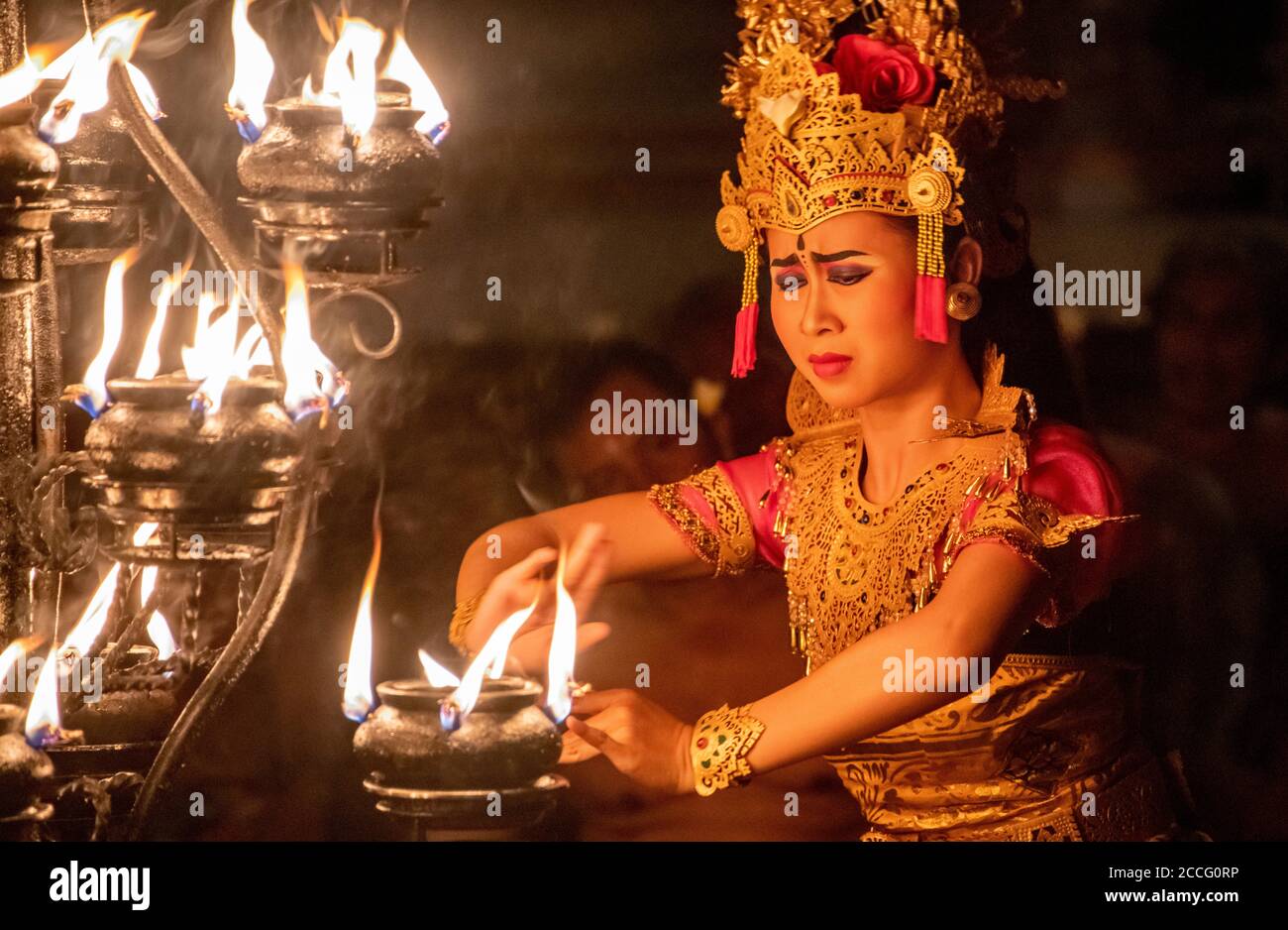 The performance is called a ‘Kecak dance’, an onomatopoeic title for ...