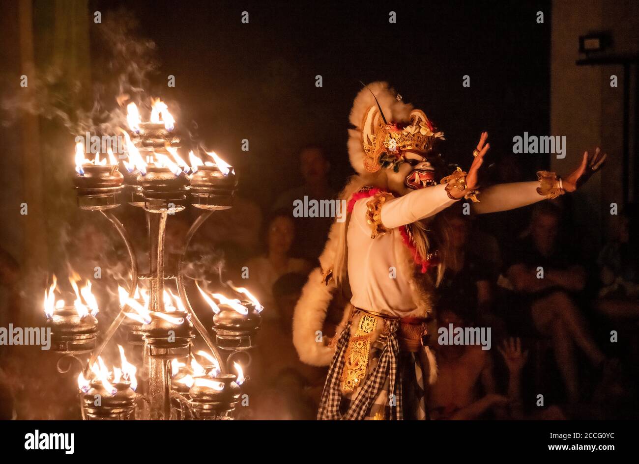 The performance is called a ‘Kecak dance’, an onomatopoeic title for ...