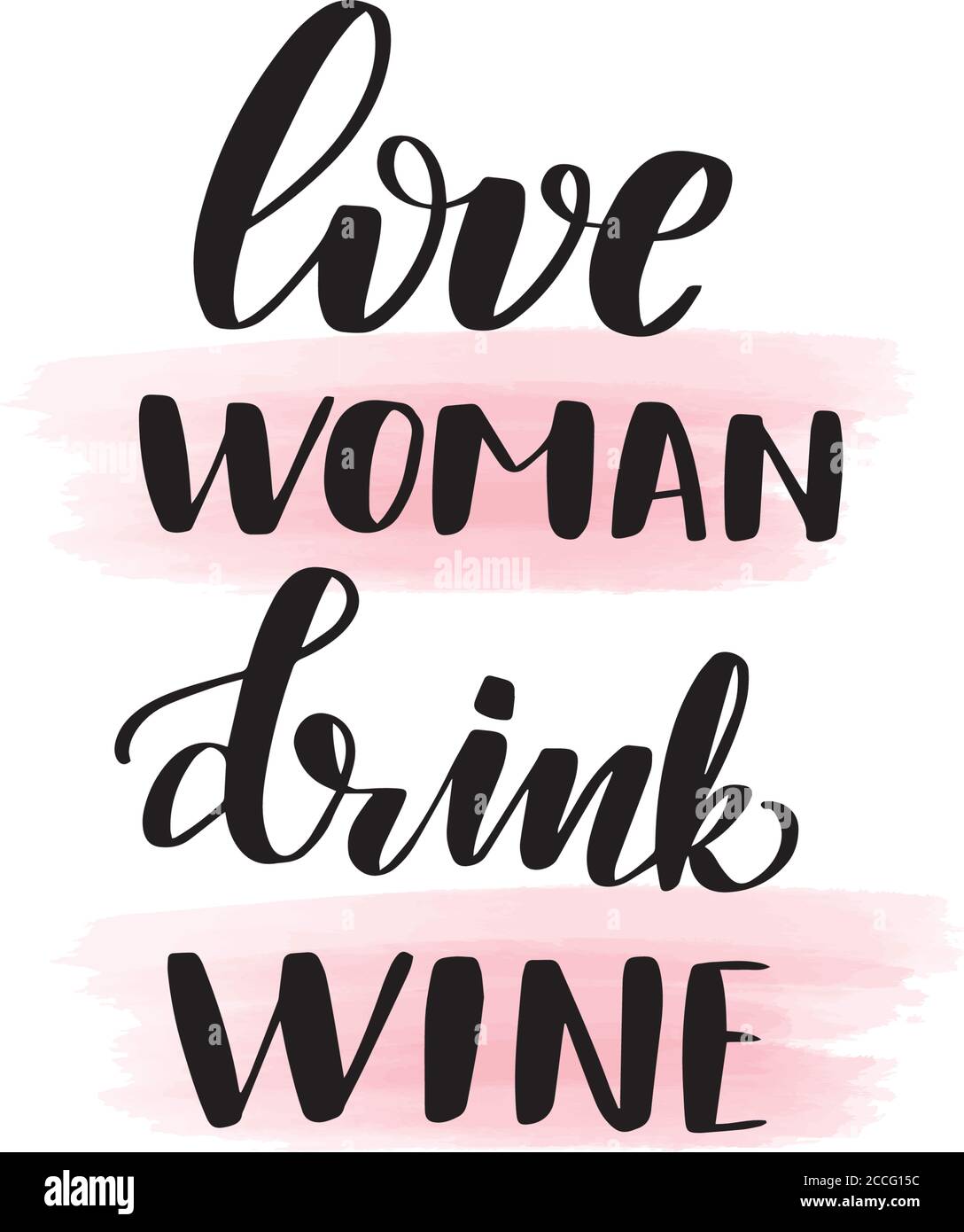 Inspirational handwritten brush lettering Vector calligraphy ...