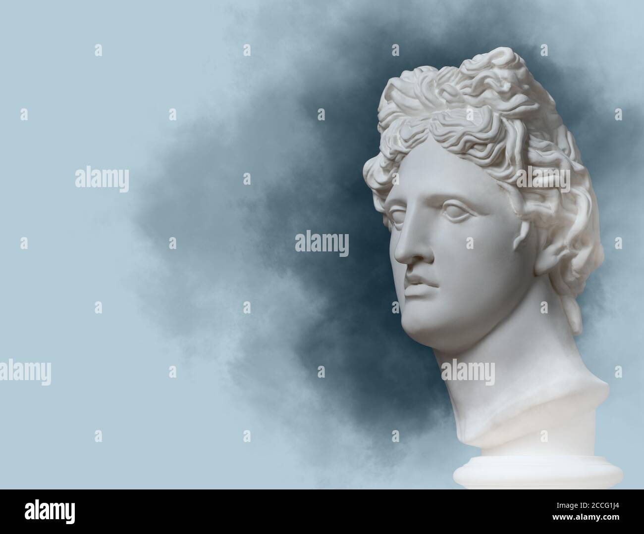 Renaissance. Renaissance interested in? Gypsum statue of Apollo's head ...