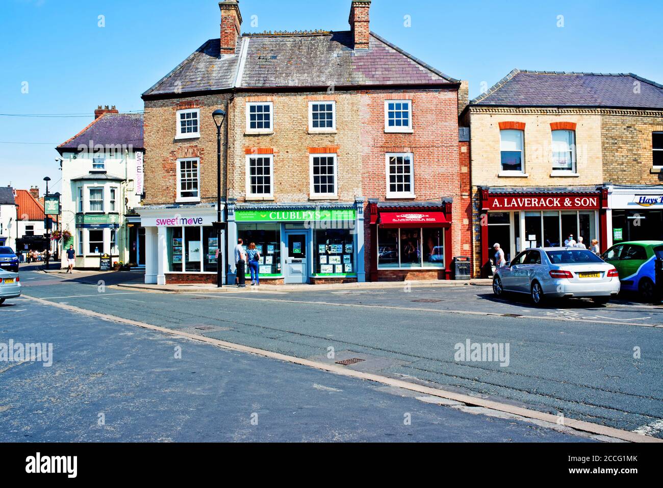 Pocklington town hi-res stock photography and images - Alamy
