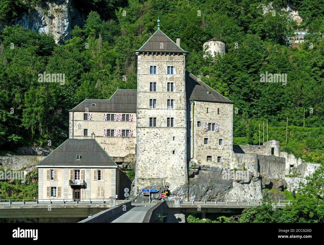 Chateau de saint maurice hi-res stock photography and images - Alamy