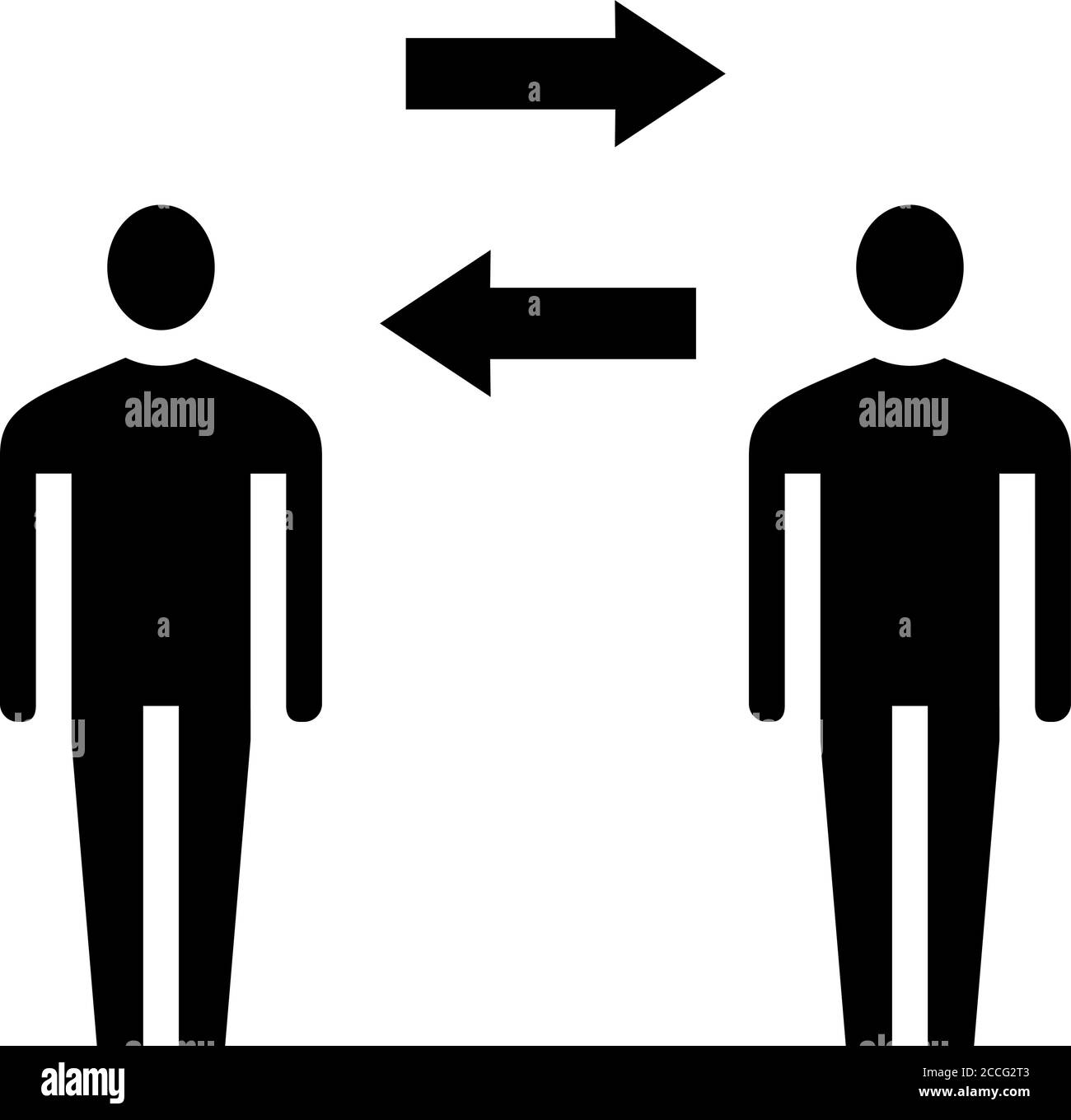 human communication glyph icon vector illustration Stock Vector Image ...