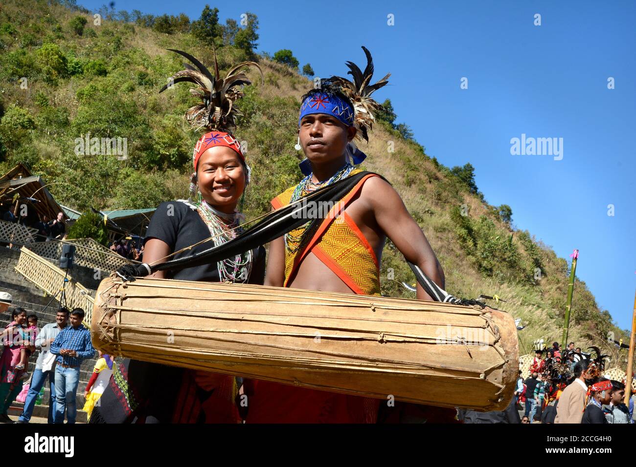 Tribal dress of nagaland hi-res stock photography and images - Alamy