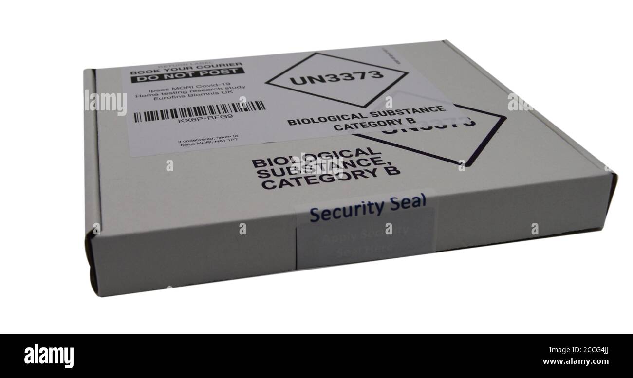 Swab testing kit covid Cut Out Stock Images & Pictures - Alamy