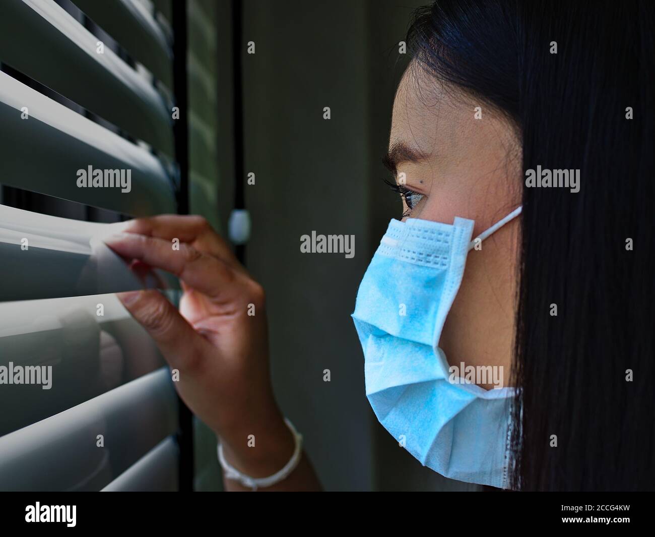 Beautiful asian woman checking hi-res stock photography and images - Alamy