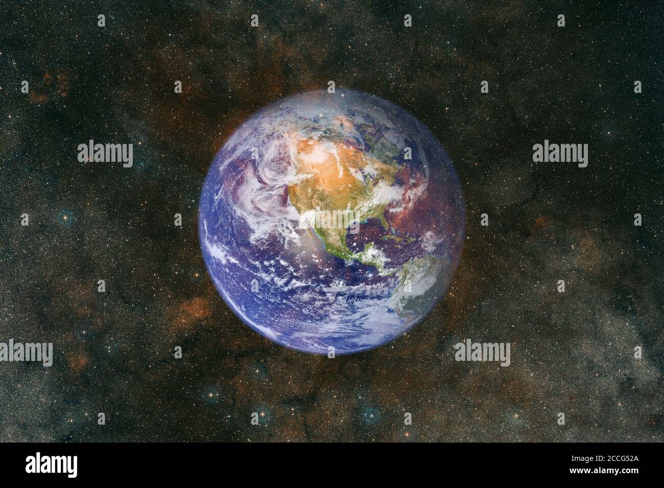 Earth. Solar system. Awesome print for wallpaper. Elements of this ...