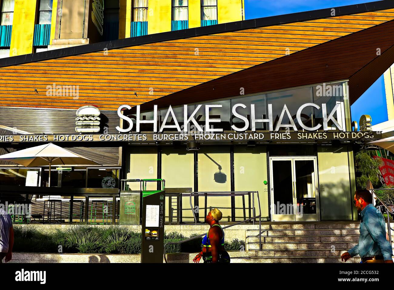 Shake shack, New York-New York Hotel and Casino, Las Vegas Strip in ...