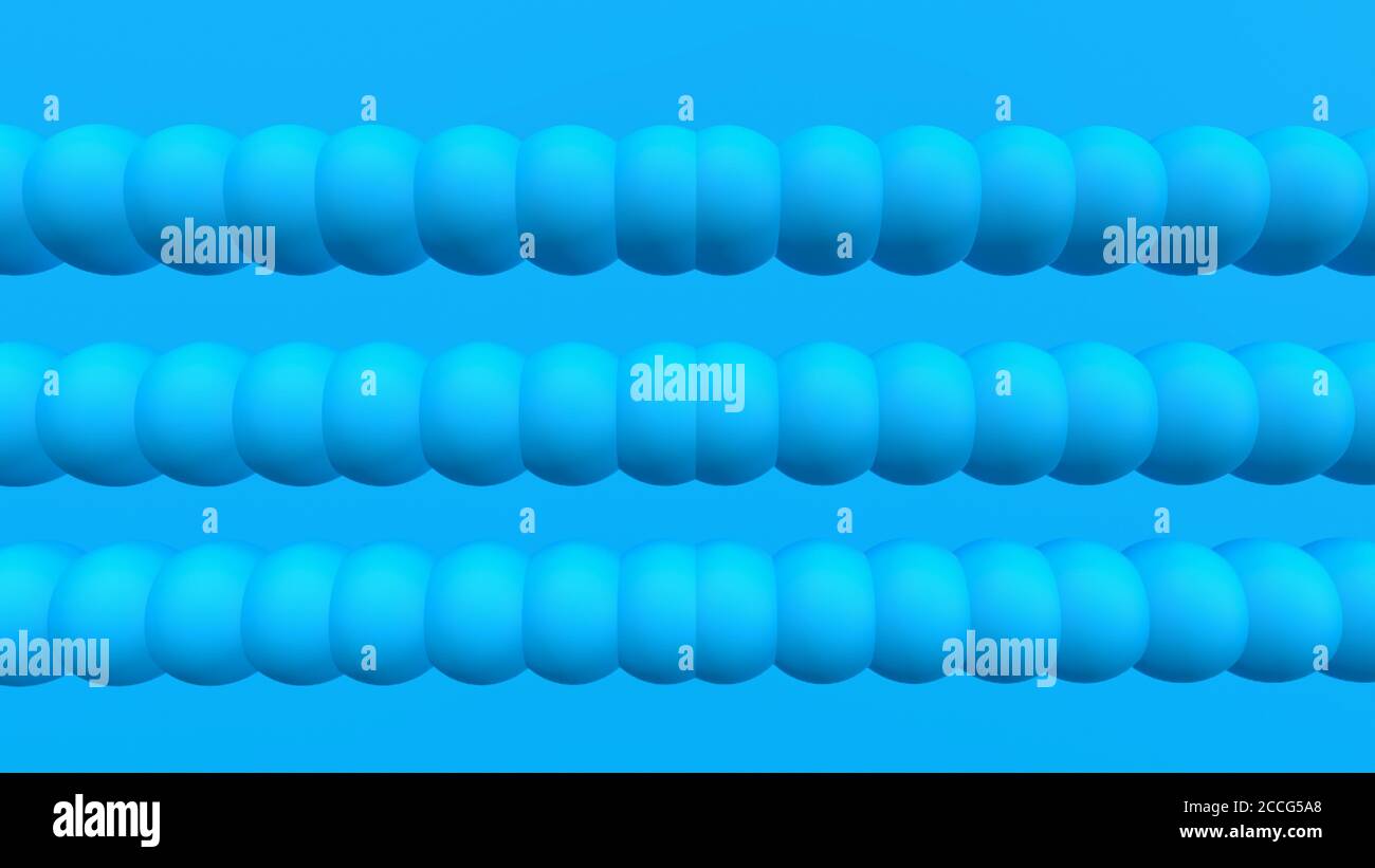 3d render blue sphere background. 3d objects geometric shape Stock ...