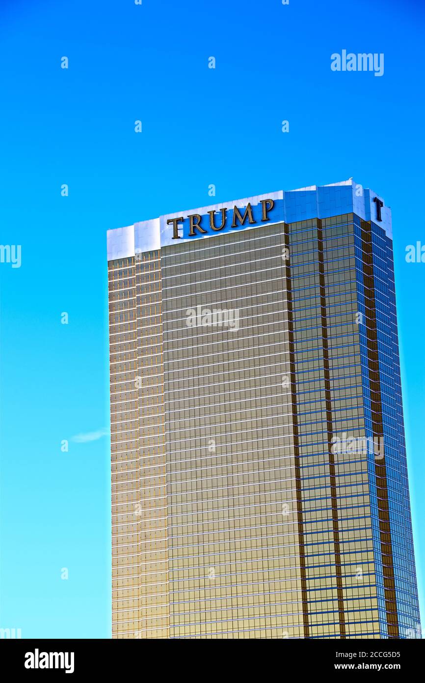 Trump International Hotel in Las Vegas, NV, named for real estate ...