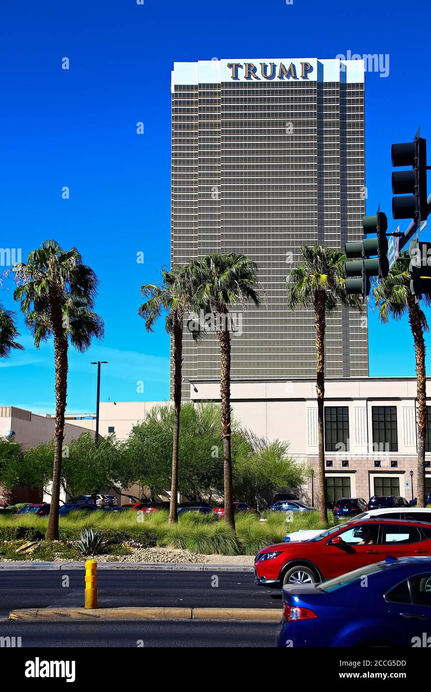 Trump International Hotel in Las Vegas, NV, named for real estate ...