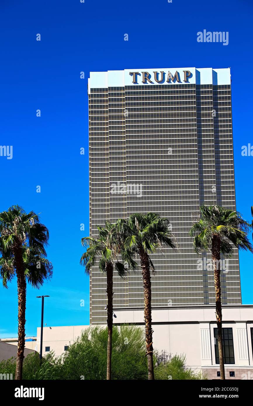 Trump International Hotel in Las Vegas, NV, named for real estate ...