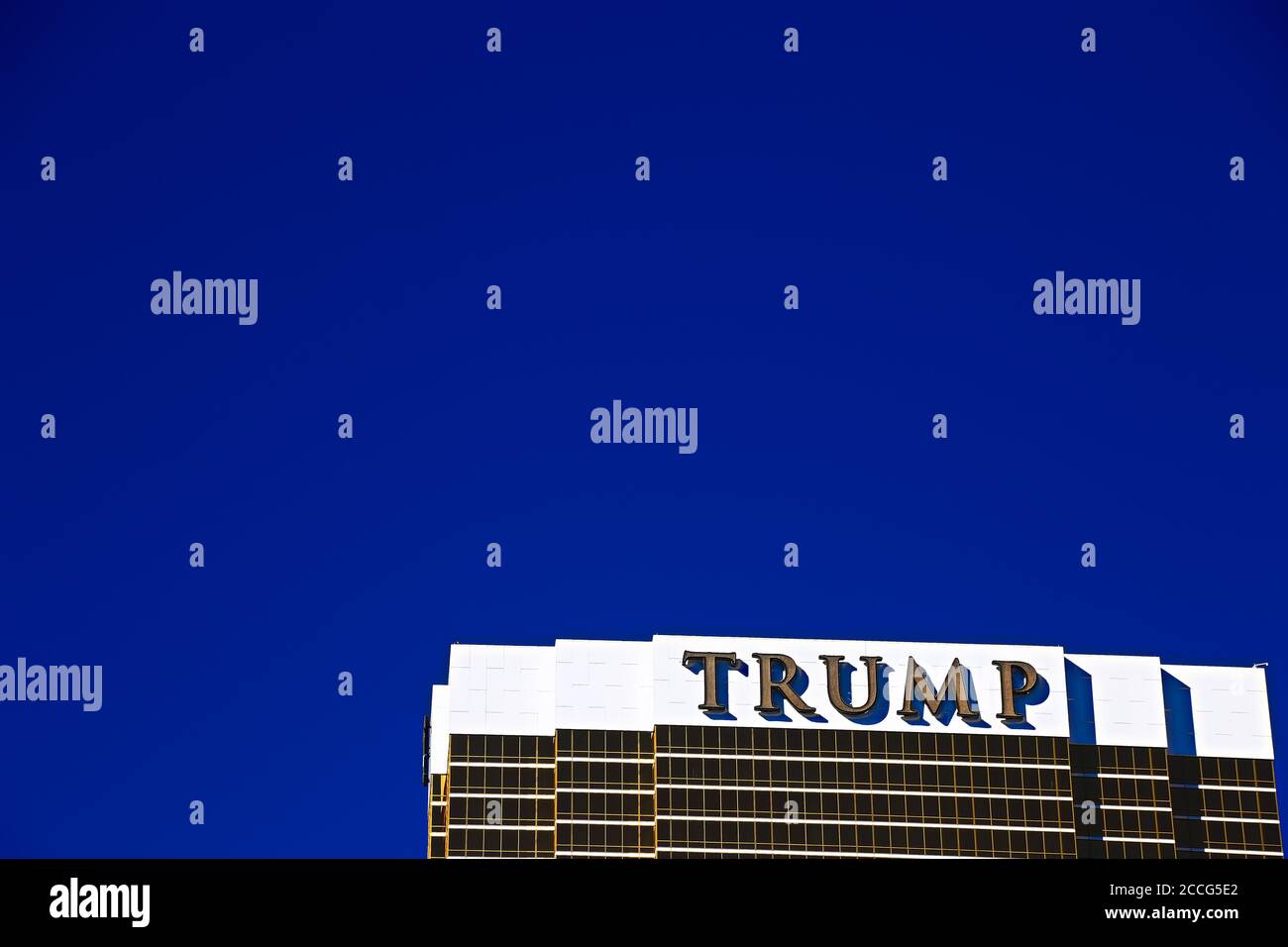 Trump International Hotel in Las Vegas, NV, named for real estate ...