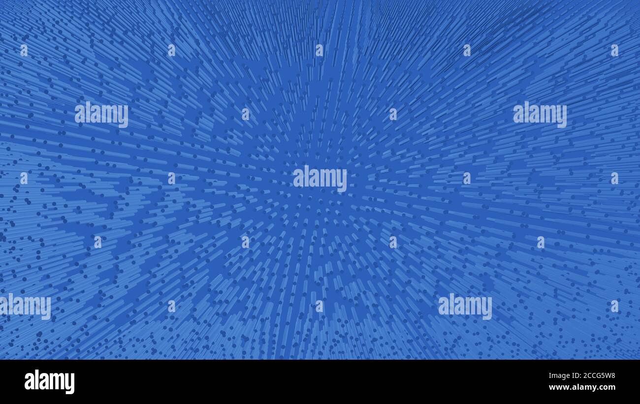 3d render abstract background blue dot pattern Stock Photo - Alamy