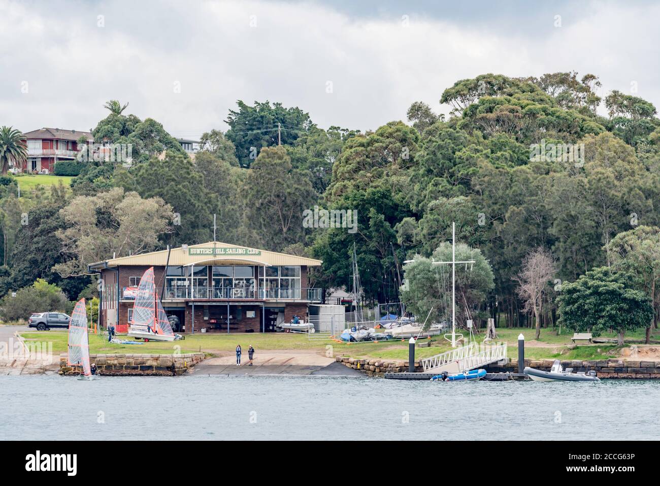 Hunters hill sailing club hi-res stock photography and images - Alamy