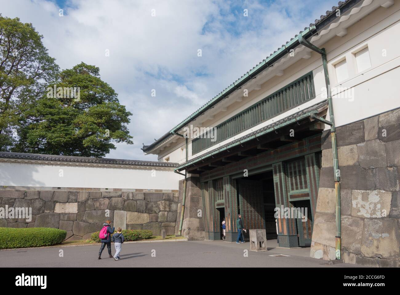 Tokyo, Japan - Otemon Gate at Tokyo Imperial Palace in Tokyo, Japan ...