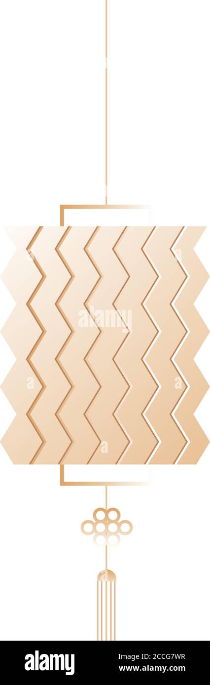 Chinese gold lantern design, China culture asia and oriental theme ...