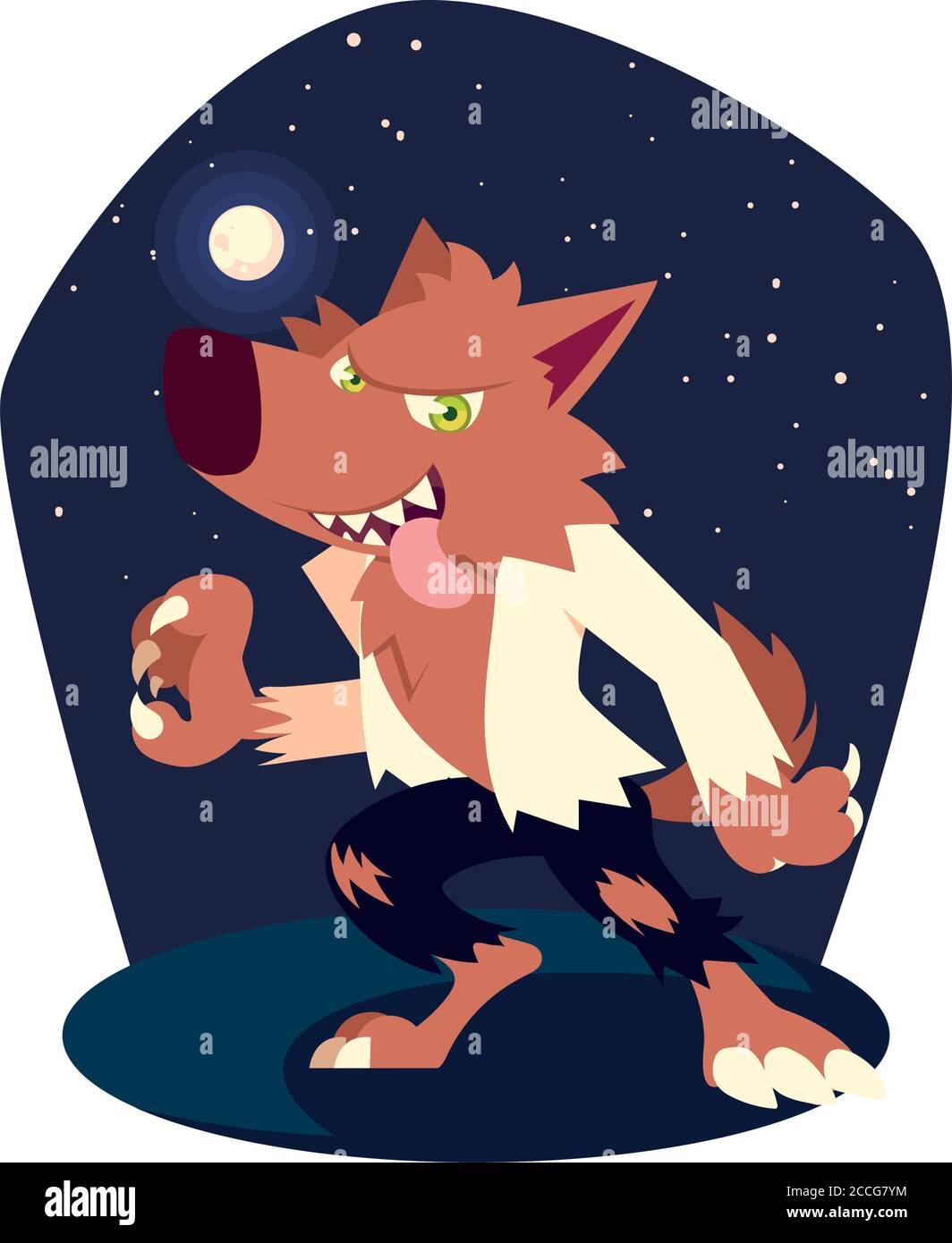 Cartoon Werewolf High Resolution Stock Photography and Images - Alamy