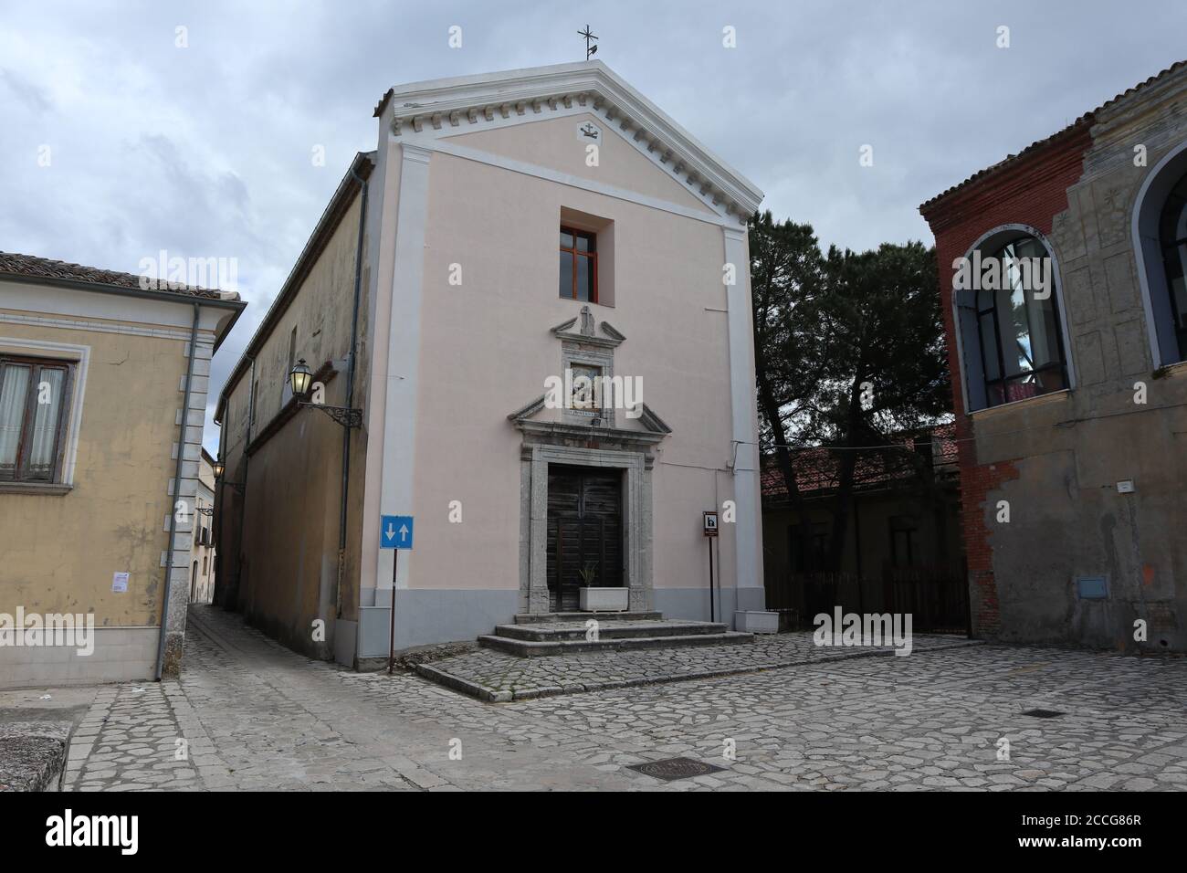 Montefusco - Chiesa di San Francesco Stock Photo - Alamy