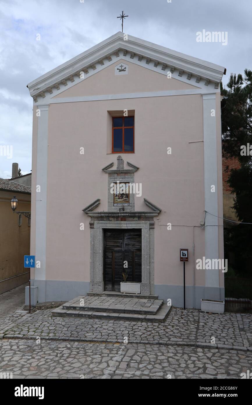 Montefusco - Chiesa San Francesco Stock Photo - Alamy