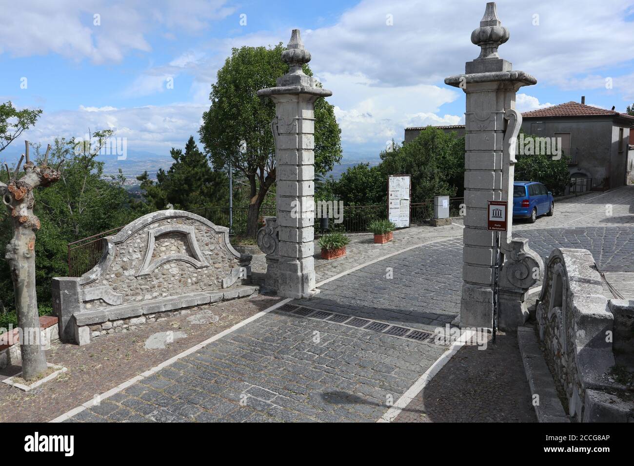 Montefusco - Porta San Bartolomeo Stock Photo - Alamy