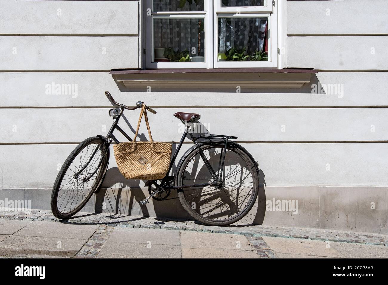Old bicycle, movie scene Stock Photo - Alamy