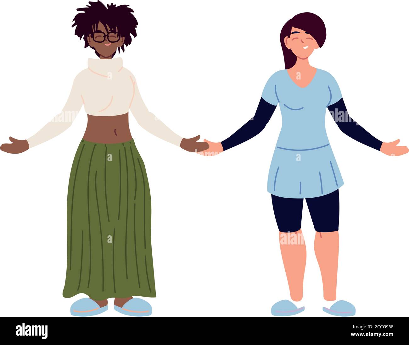 Animated Race People