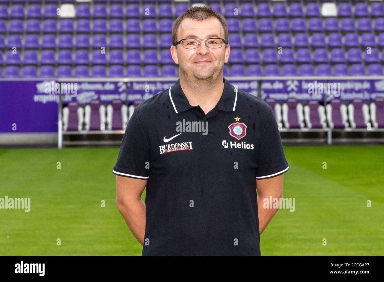 22 August 2020, Saxony, Aue: Football: 2nd Bundesliga, team photo ...