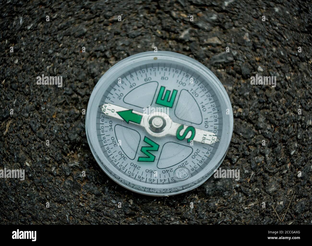 compass pointing north Stock Photo - Alamy
