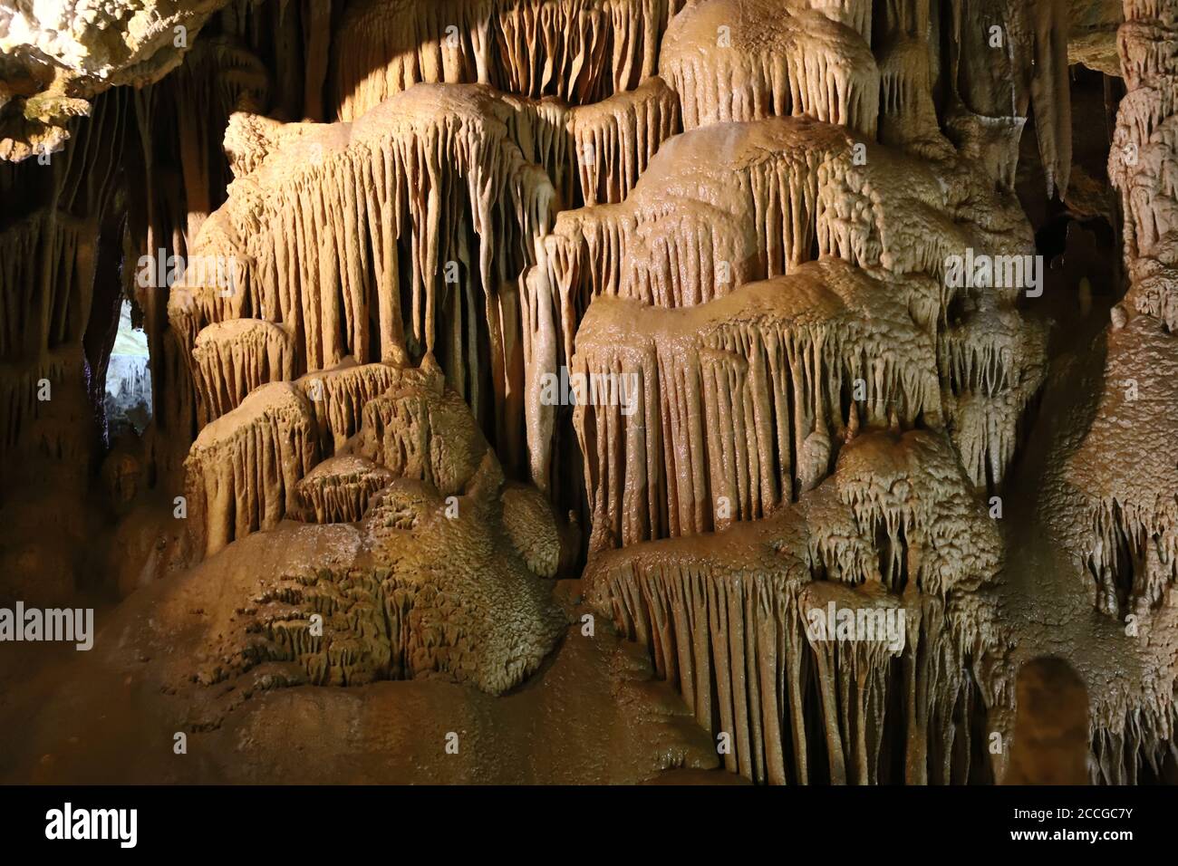 Gumushane, Turkey - 29 july 2020: Karaca Cave, 147 million years old ...