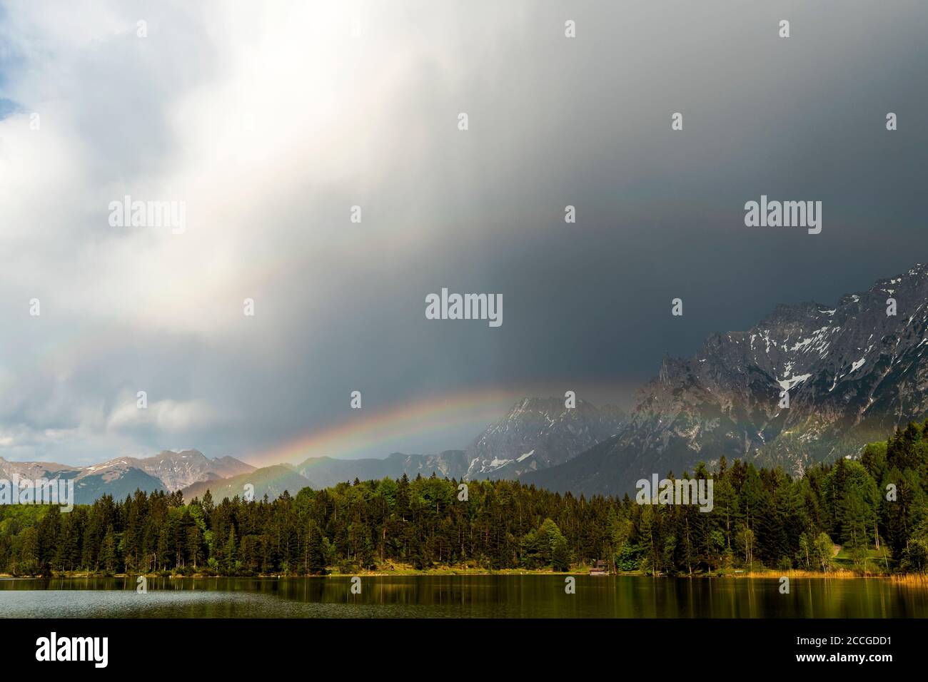 Rainbow after rainfall hi-res stock photography and images - Alamy