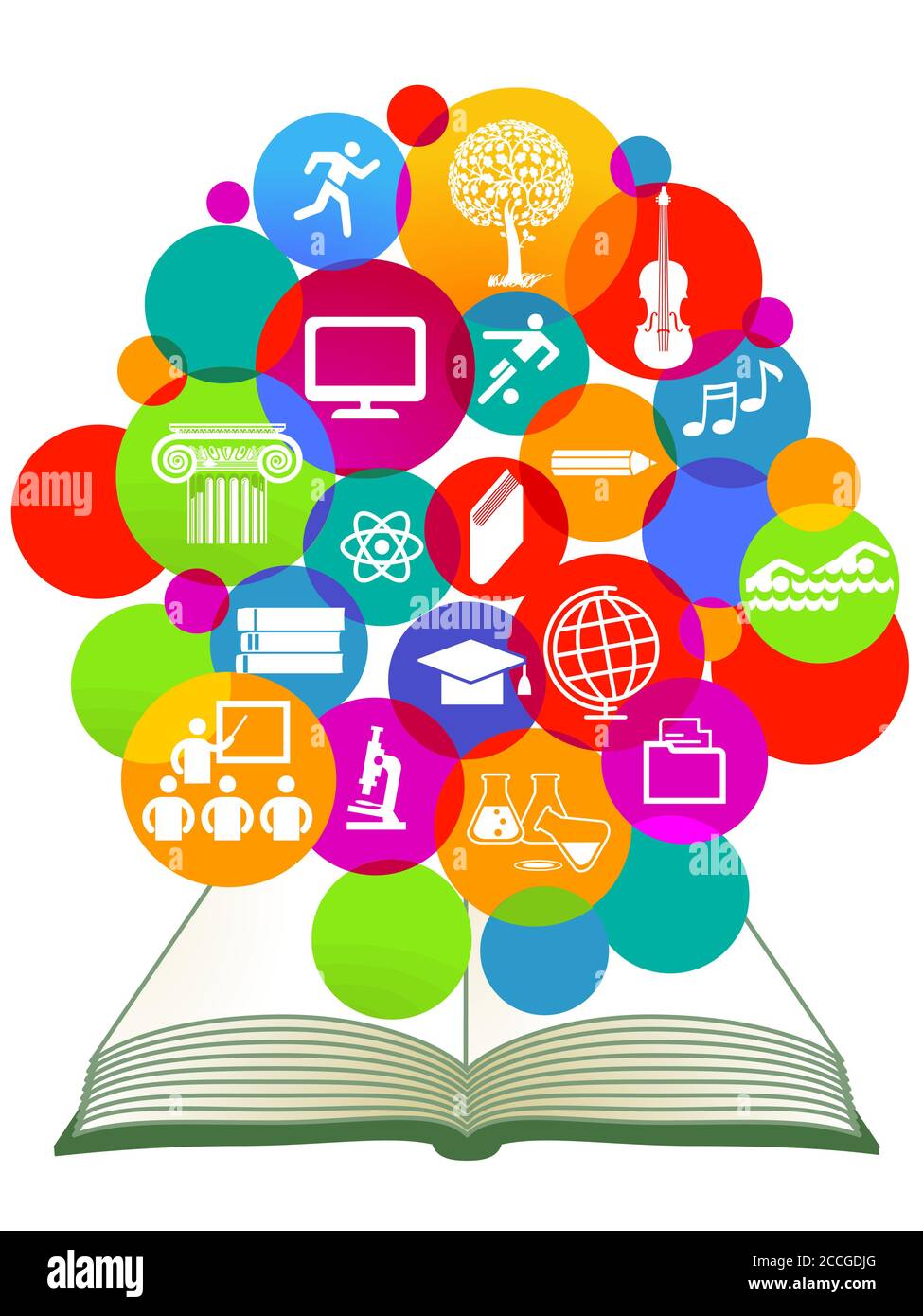 Learning icon set - vector illustration Stock Vector Image & Art - Alamy