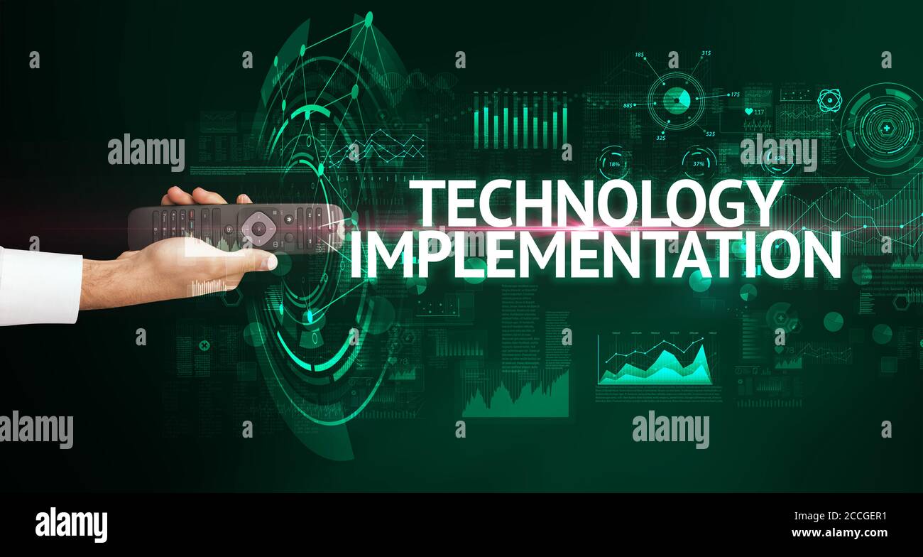 hand holding wireless peripheral with TECHNOLOGY IMPLEMENTATION ...