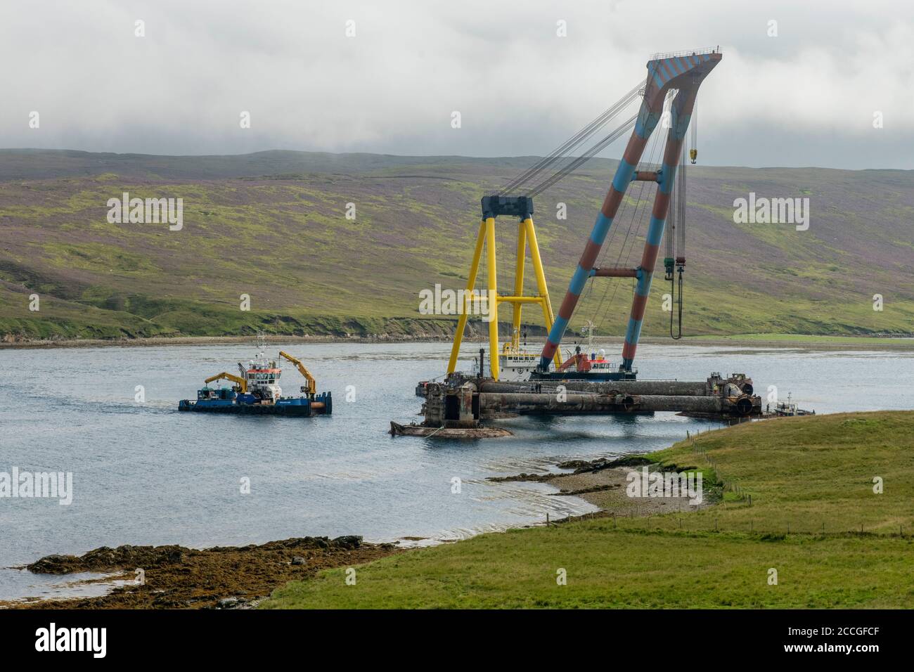 Alpha gas rig north sea hi-res stock photography and images - Alamy