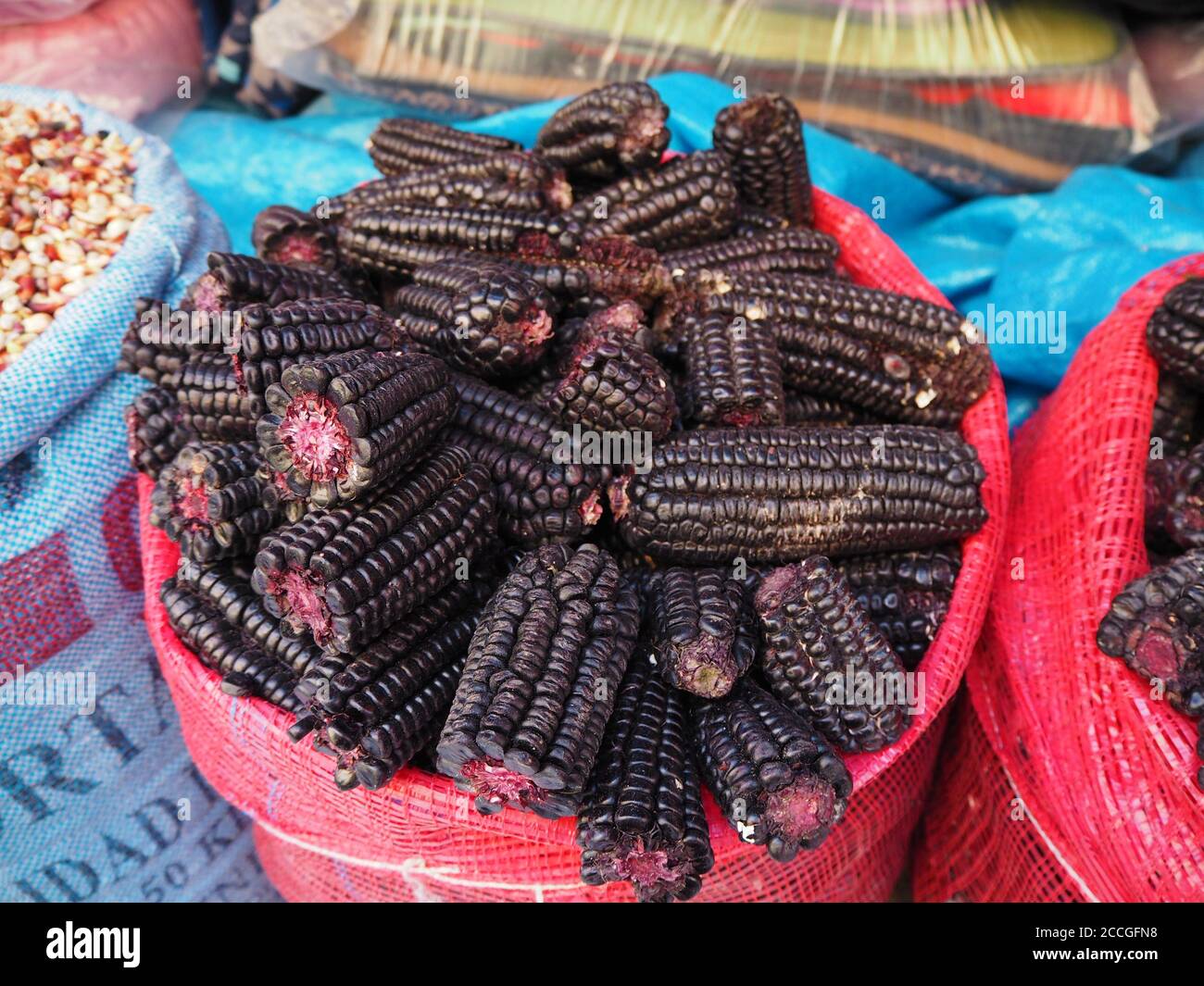 Peruvian corn hi-res stock photography and images - Alamy