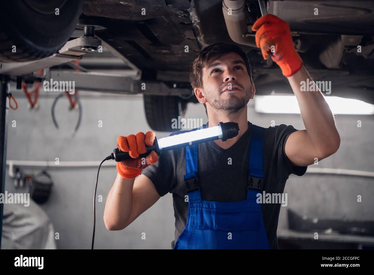 Mechanical flashlight hi-res stock photography and images - Alamy