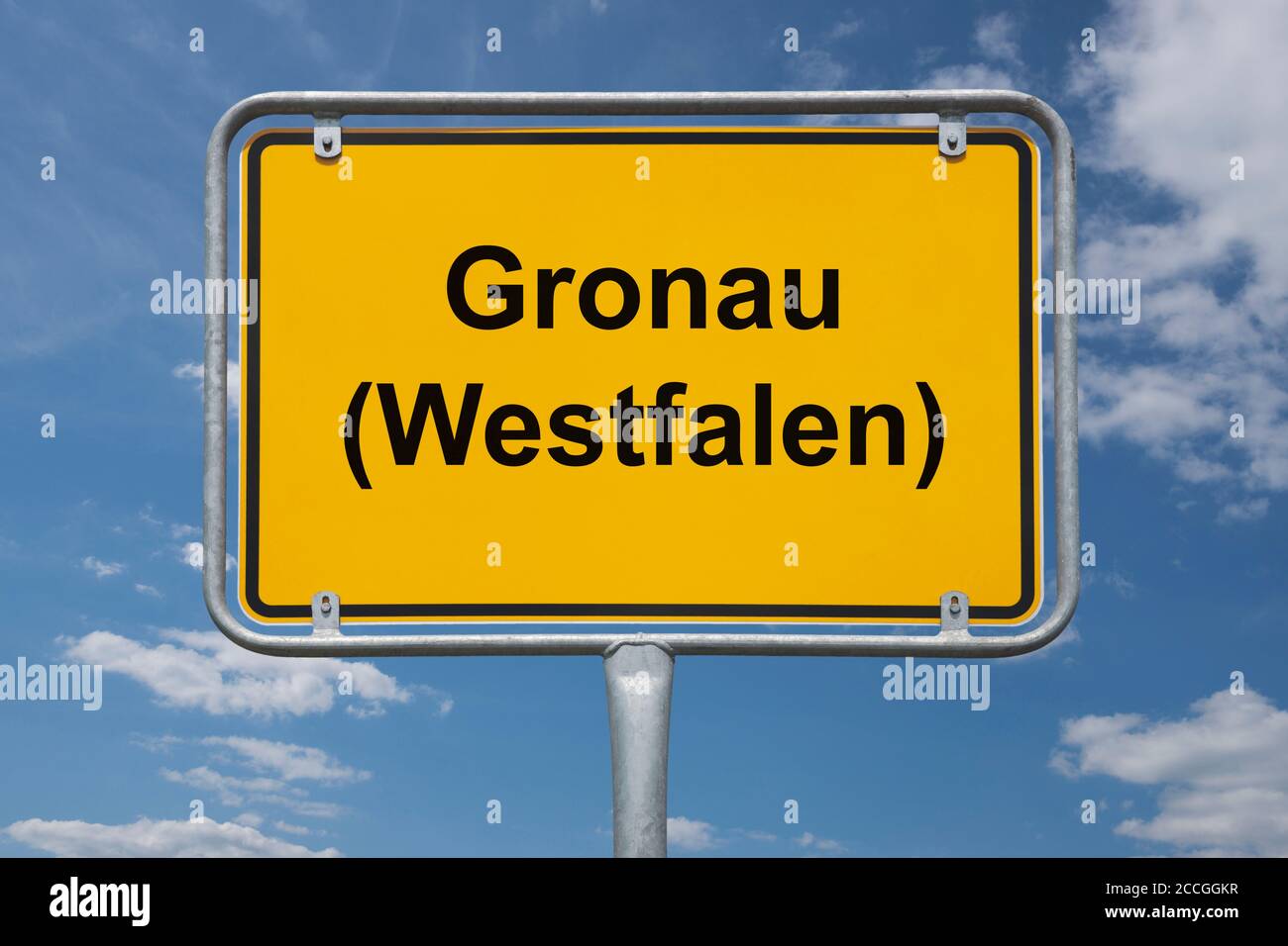 Ortstafel Gronau (Westfalen), Nordrhein-Westfalen, Deutschland | Place ...