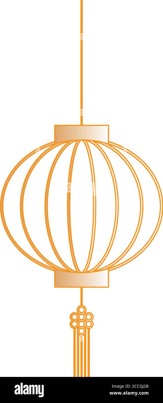 Chinese gold lantern design, China culture asia and oriental theme ...