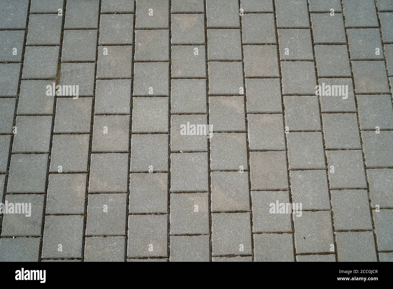 High angle shot of a tile pavement at daytime Stock Photo - Alamy