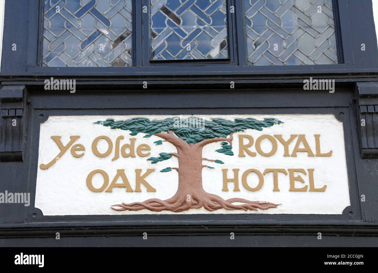 Sign historic ye olde cheshire hi-res stock photography and images - Alamy