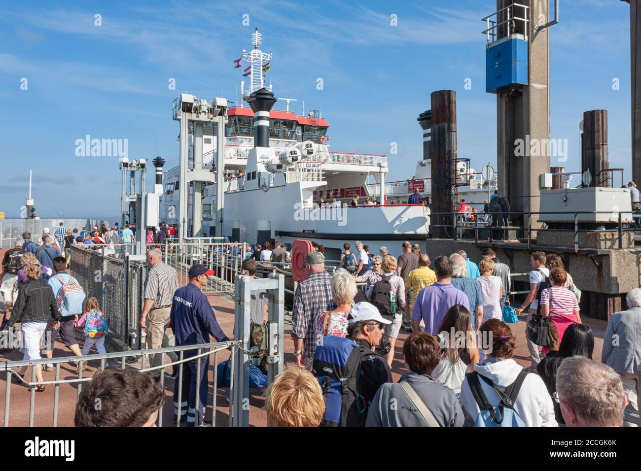 Passengers waiting for ferry hi-res stock photography and images - Alamy