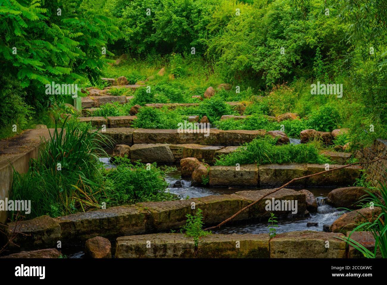 Fish ladder running water hi-res stock photography and images - Alamy